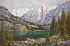 Glacier National Park Original Oil Paintings by Mark Ogle
